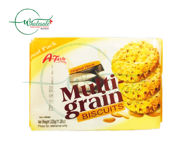 A TASTE MULTI-GRAIN ORGINAL BISCUIT (2*16) 320GM