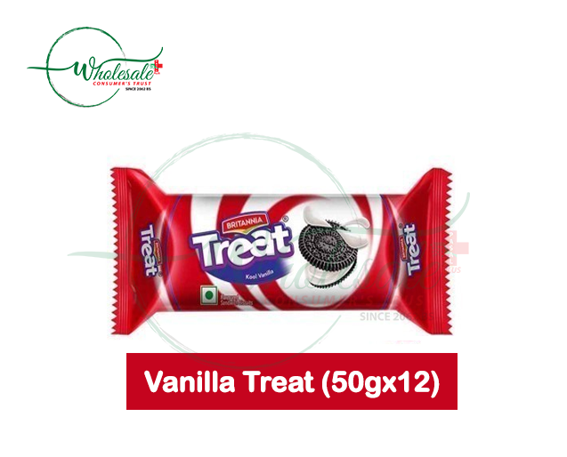 BRITANNIA KOOL TREAT VANILLA 50GM*12