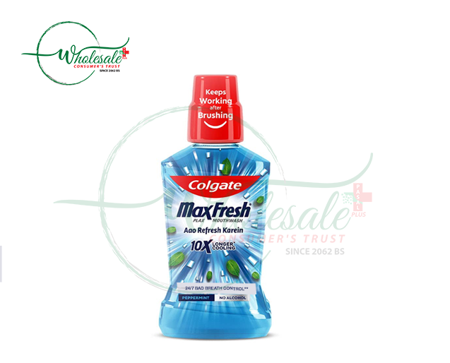 COLGATE MAX FRESH MOUTHWASH PEPERMINT 500ML