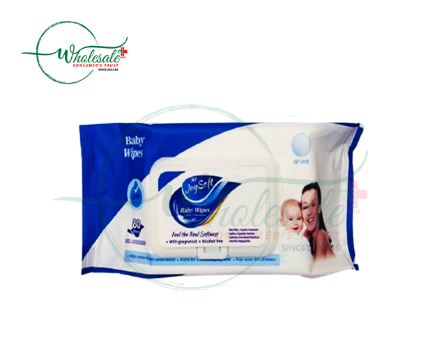 JOYSOFT BABY WIPES 80SHEET