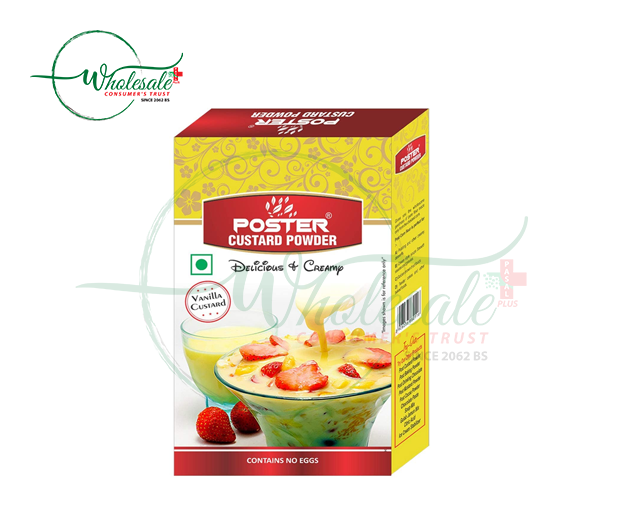 POSTER CUSTARD POWDER BOX 500GM