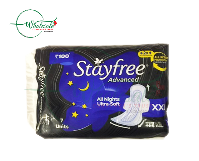 STAYFREE ADVANCED ALL NIGHT ULTRA-SOFT 7UNITS